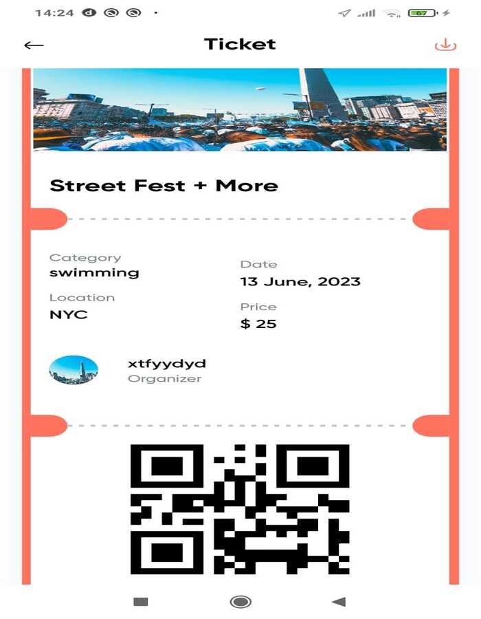 Pro Event App with Ticketing Mobile Event Mobile Flutter App by JeffDevelopers