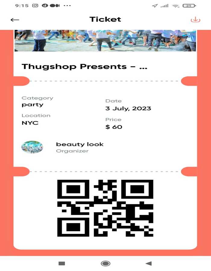 Pro Event App with Ticketing Mobile Event Mobile Flutter App by JeffDevelopers