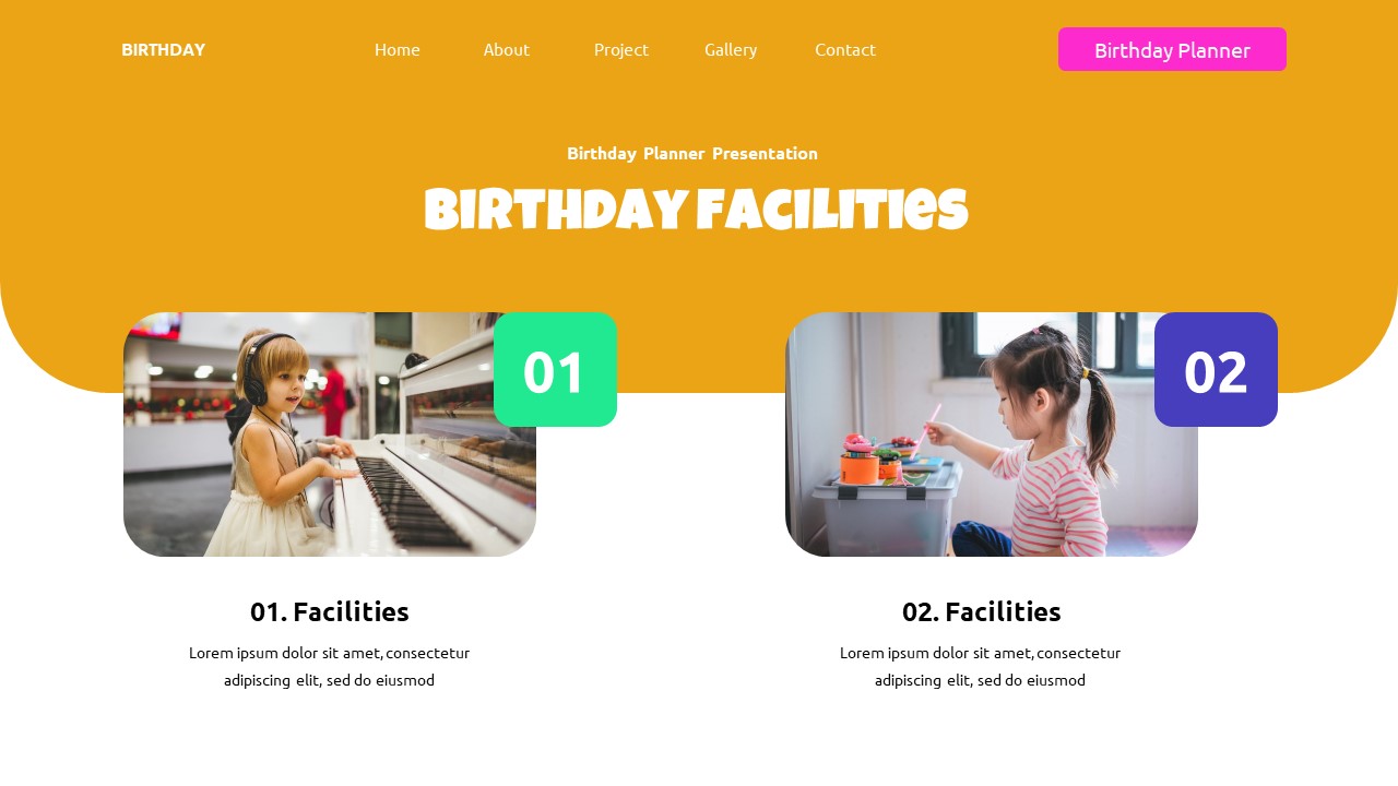 Birthday - Birthday Planner Powerpoint Templates, Presentation Templates