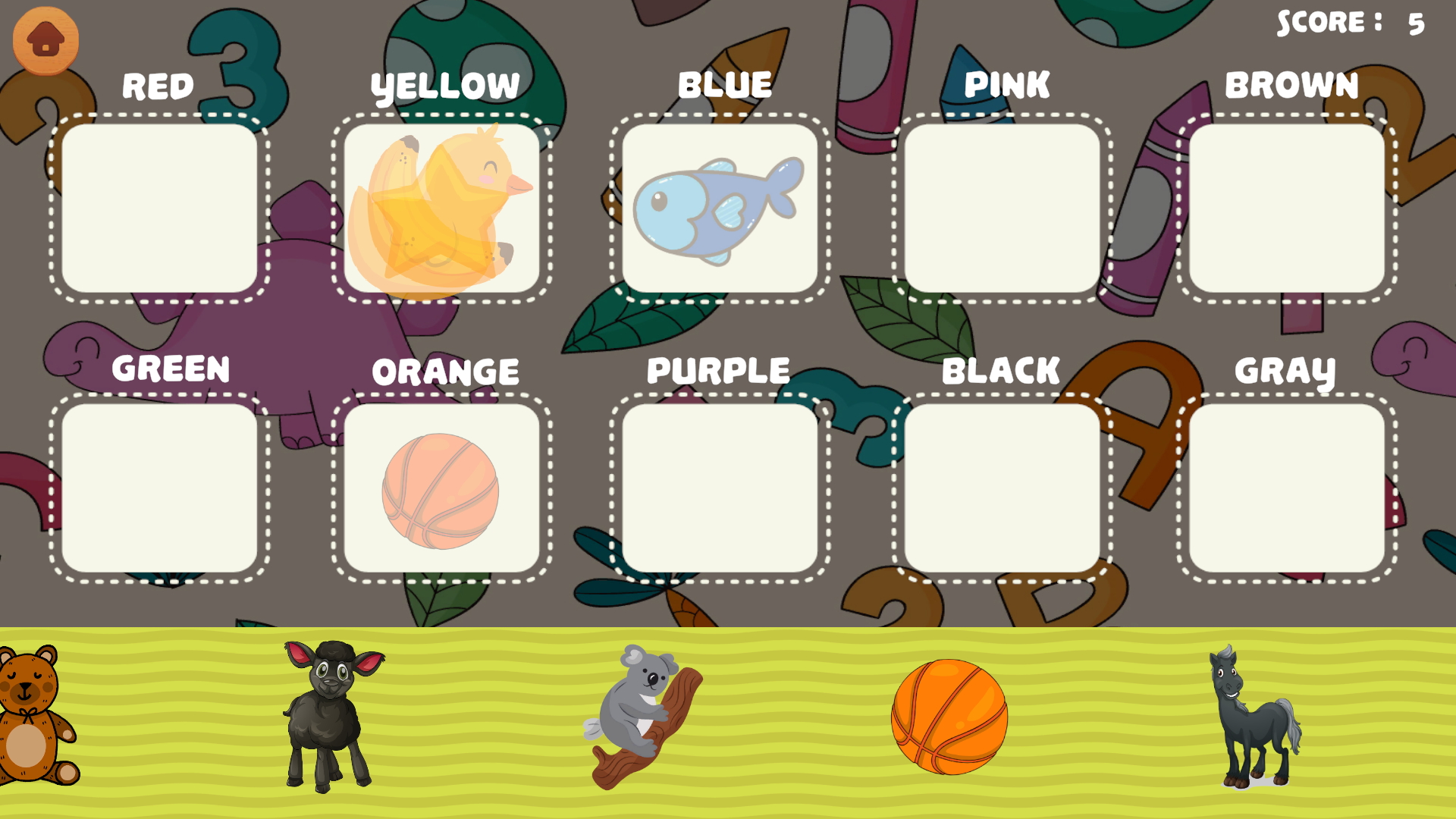 Color Match Squares | Educational Game | Html5 Game | Unity by shironobe06
