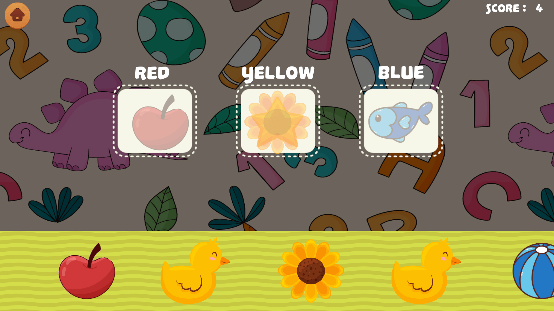 Color Match Squares | Educational Game | Html5 Game | Unity by shironobe06