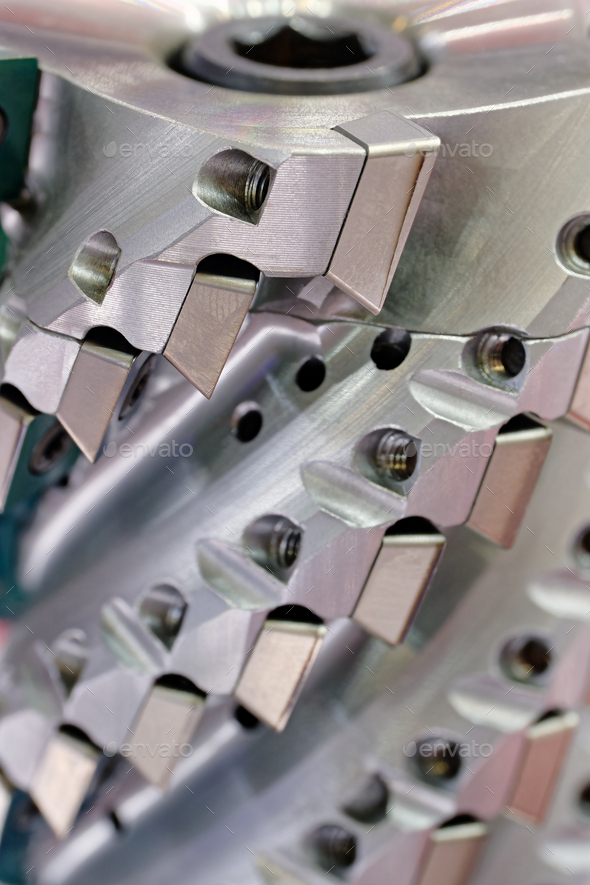 Modern shell milling cutter Stock Photo by sergeyskleznev | PhotoDune