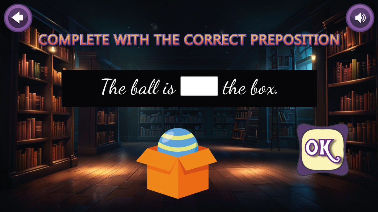 Preposition Quest Game- Educational Game - HTML5, Construct 3 by ...