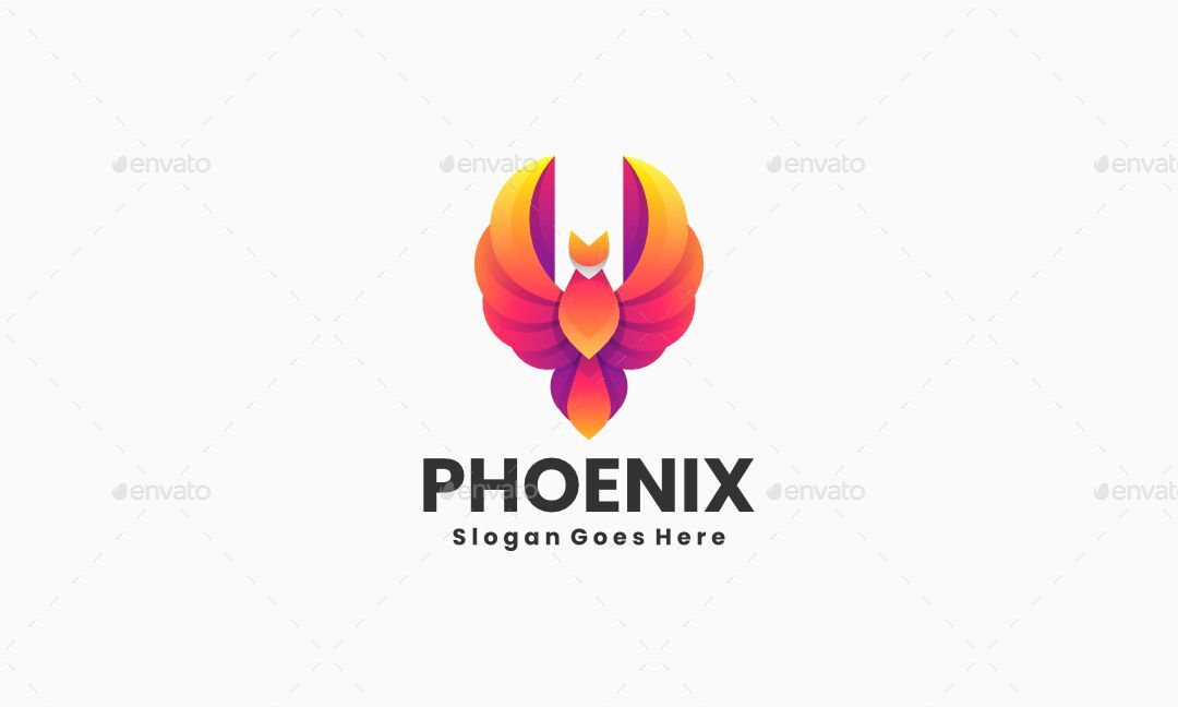 Phoenix Colorful Logo Template, Logo Templates | GraphicRiver
