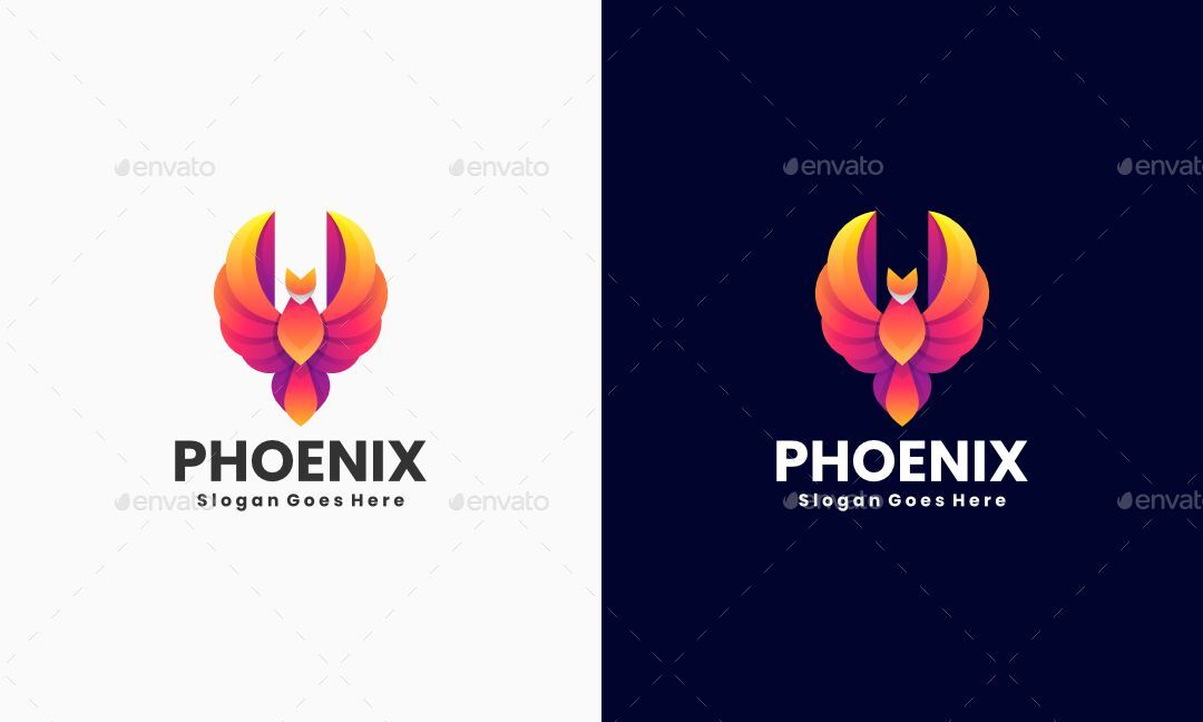 Phoenix Colorful Logo Template, Logo Templates | GraphicRiver