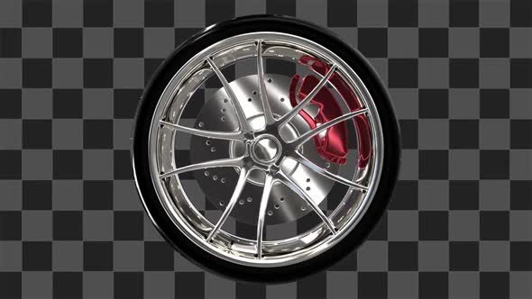 Wheel Rotation, Motion Graphics | VideoHive