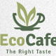 Eco Cafe Logo, Logo Templates | GraphicRiver