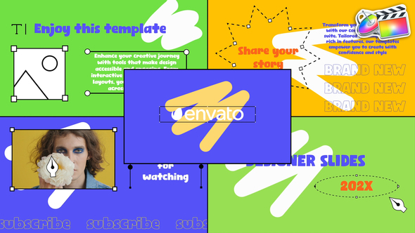 Designer Slides for FCPX, Apple Motion Templates | VideoHive