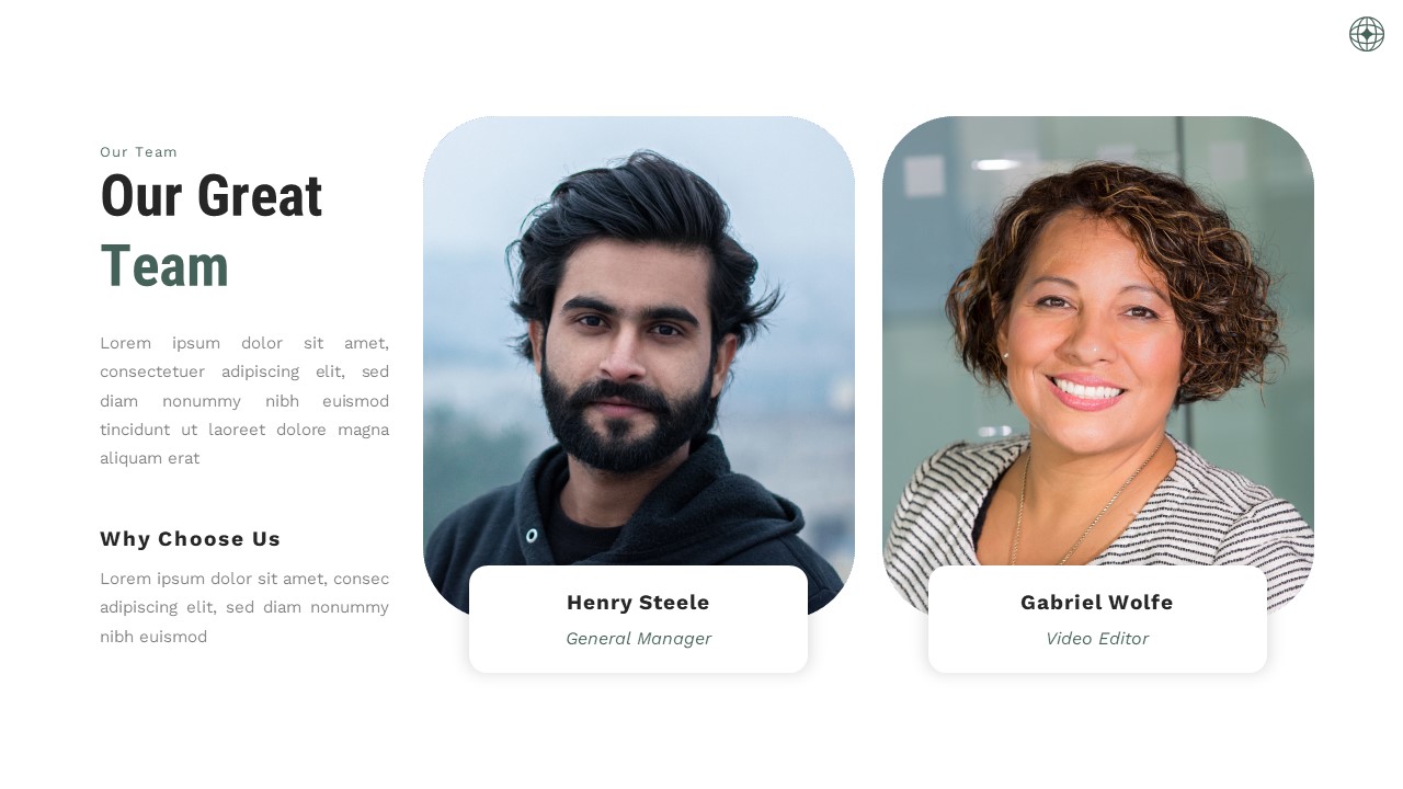 Flutered - Modern Business Keynote Template, Presentation Templates