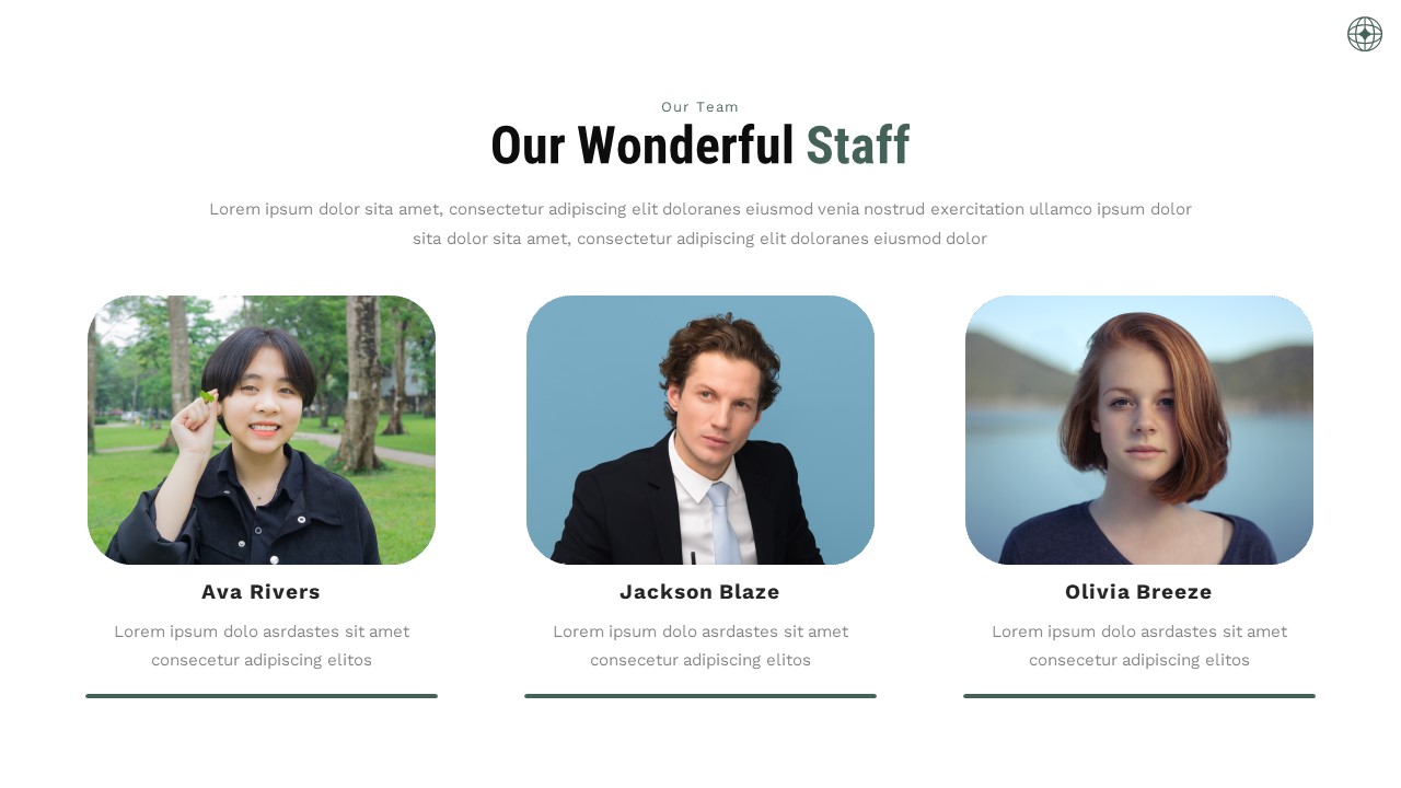 Flutered - Modern Business Keynote Template, Presentation Templates