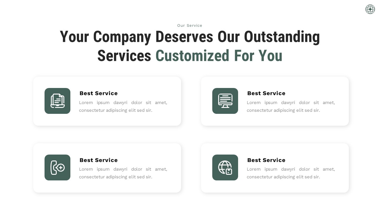 Flutered - Modern Business Keynote Template, Presentation Templates