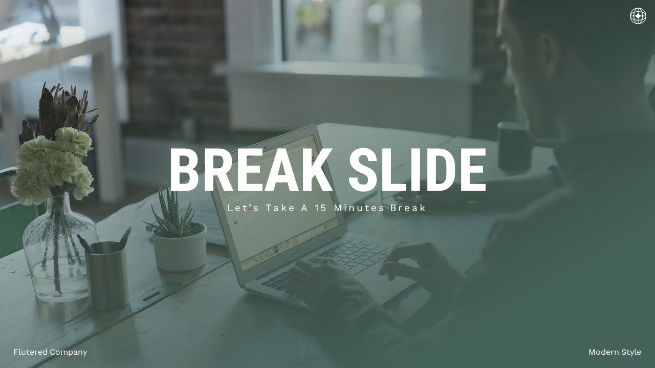 Flutered - Modern Business Keynote Template, Presentation Templates