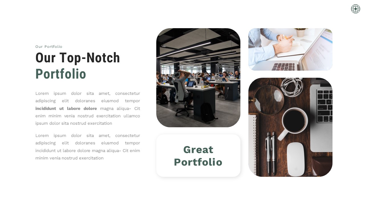 Flutered - Modern Business Keynote Template, Presentation Templates