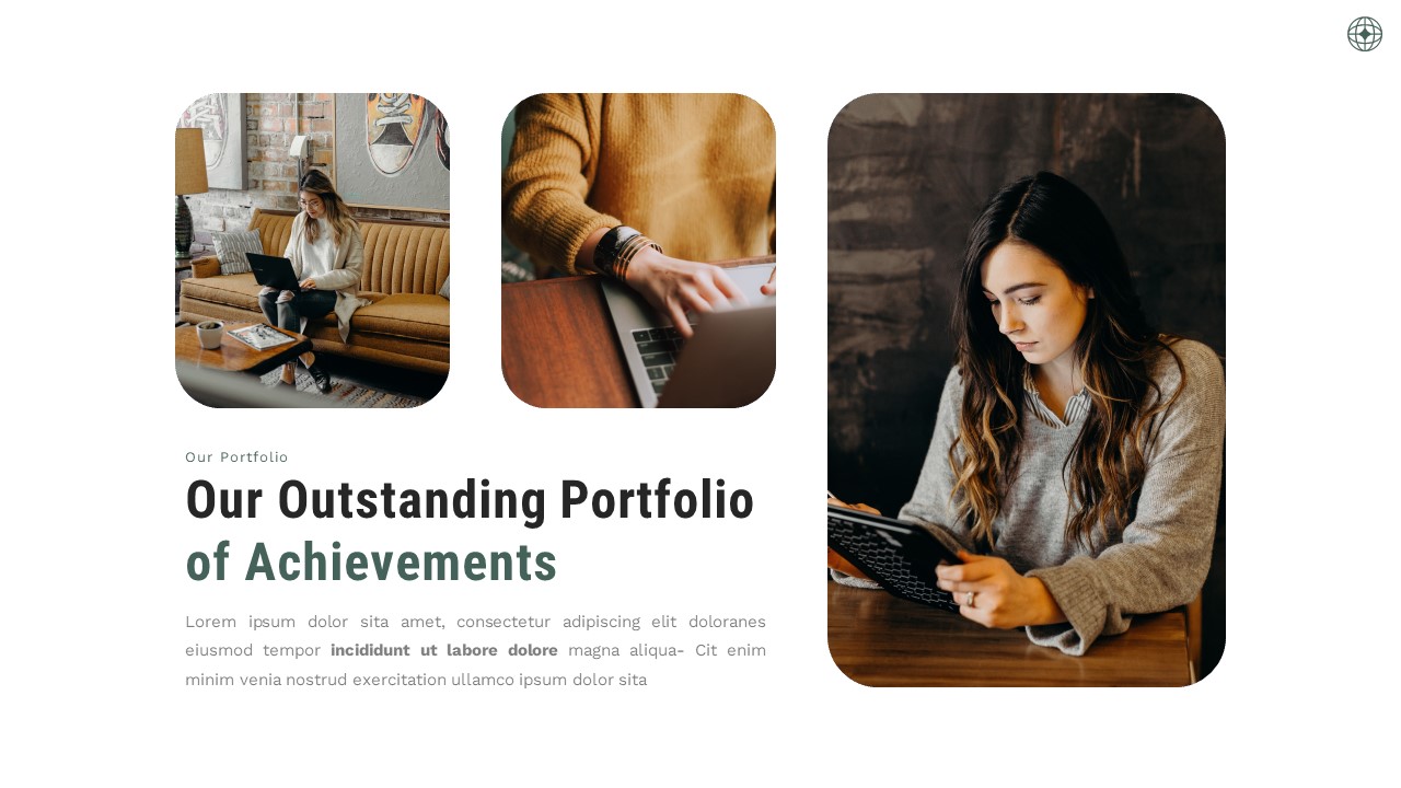 Flutered - Modern Business Keynote Template, Presentation Templates