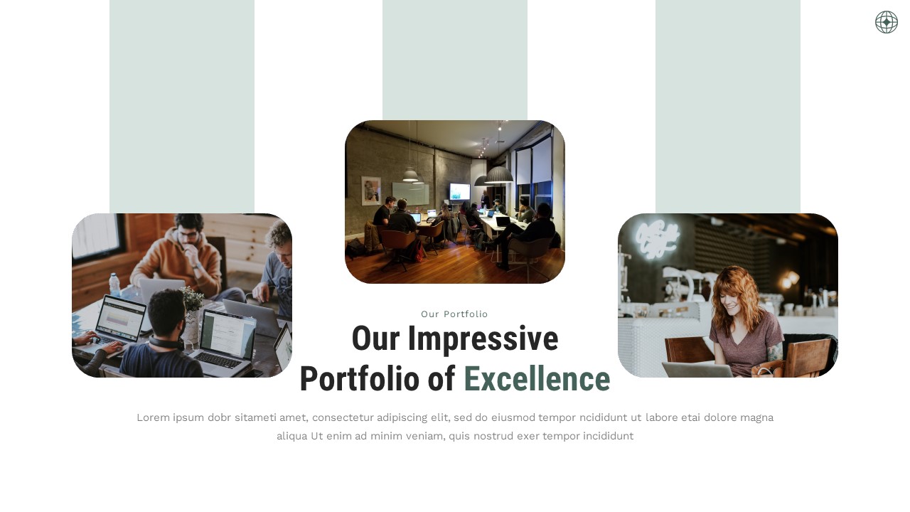 Flutered - Modern Business Keynote Template, Presentation Templates