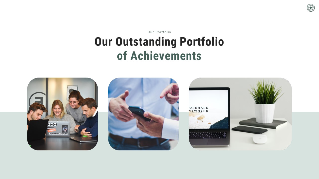 Flutered - Modern Business Keynote Template, Presentation Templates