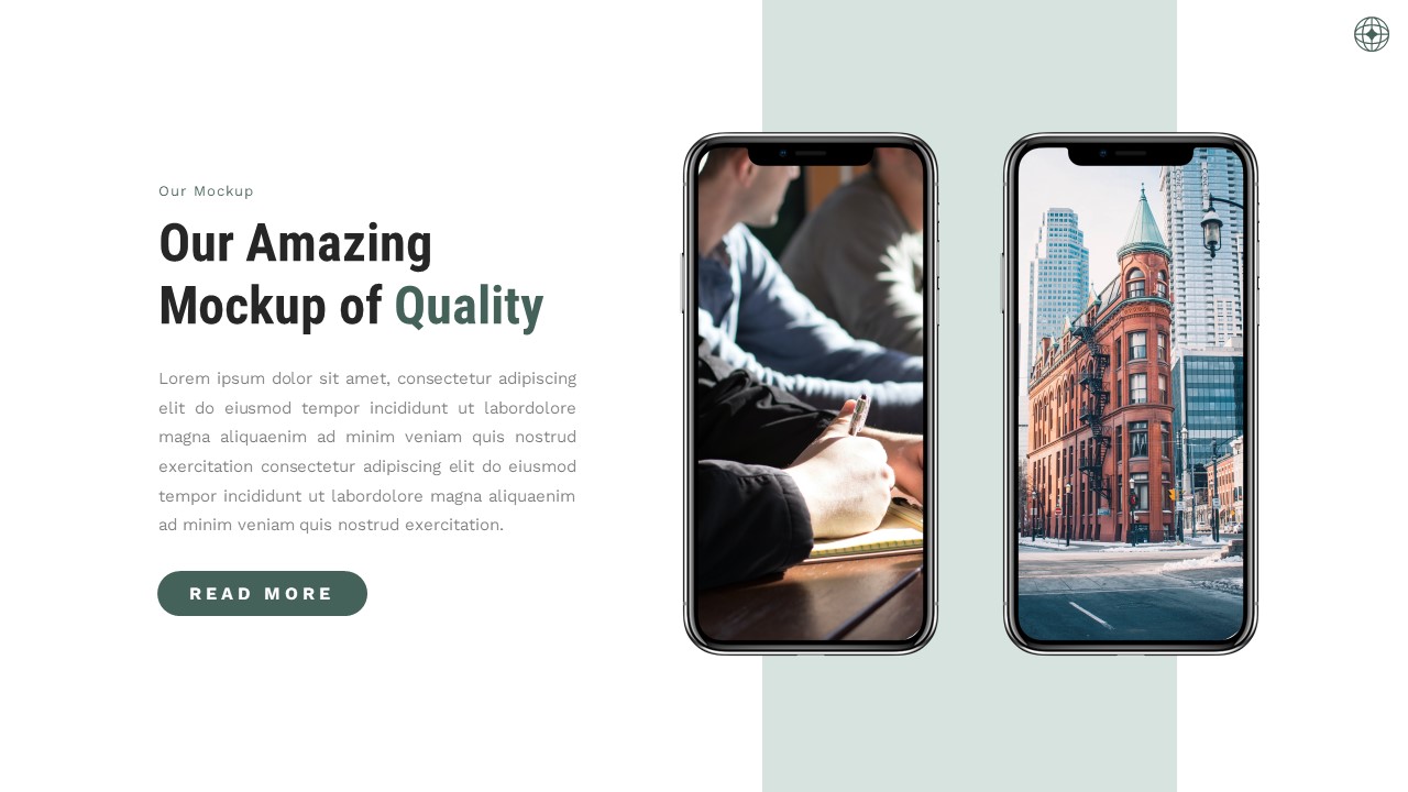 Flutered - Modern Business Keynote Template, Presentation Templates