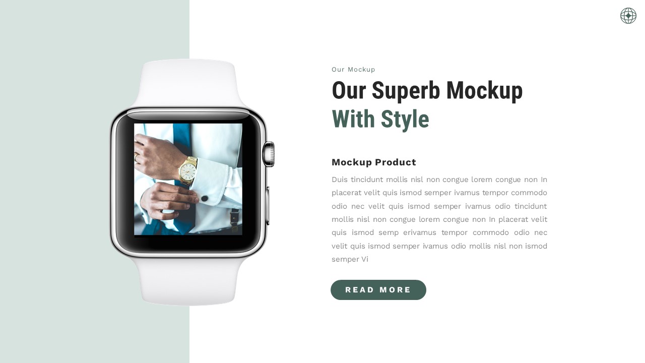 Flutered - Modern Business Keynote Template, Presentation Templates