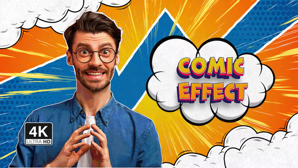 Comic Effect Promo, After Effects Project Files | VideoHive