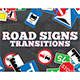 Road Signs Transitions, After Effects Project Files | VideoHive
