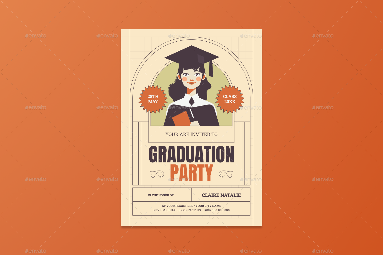 Graduation Celebrate Flyer, Print Templates | GraphicRiver