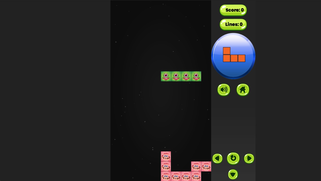 Monster Tetris - Cross Platform Puzzle Game by raizensoft | CodeCanyon