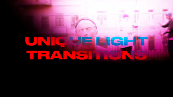 Unique Light Transitions, After Effects Project Files | VideoHive