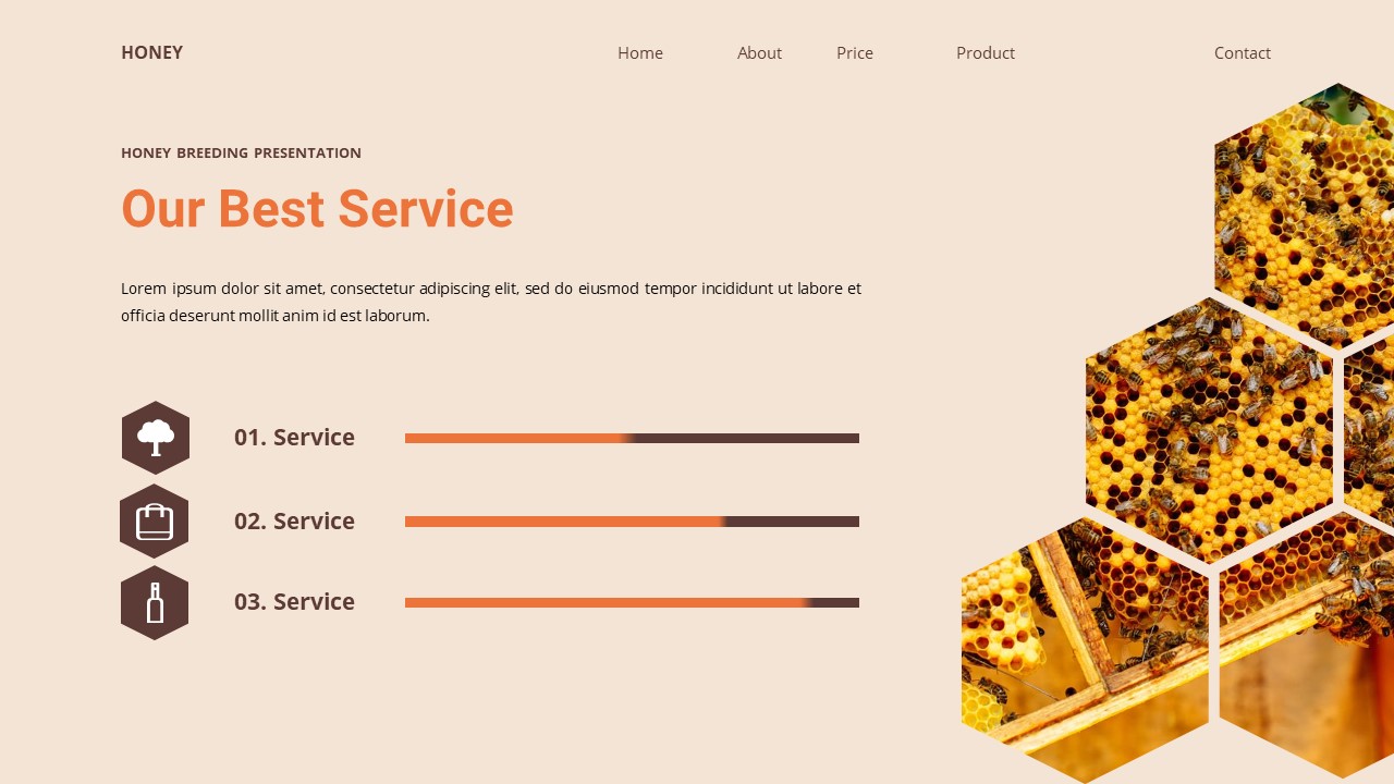 Honey - Honey Breeding Keynote Templates, Presentation Templates ...