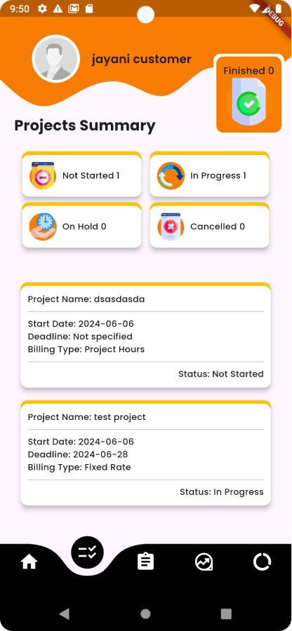 Glofex Clients Mobile APP for perfex by xessglobal | CodeCanyon
