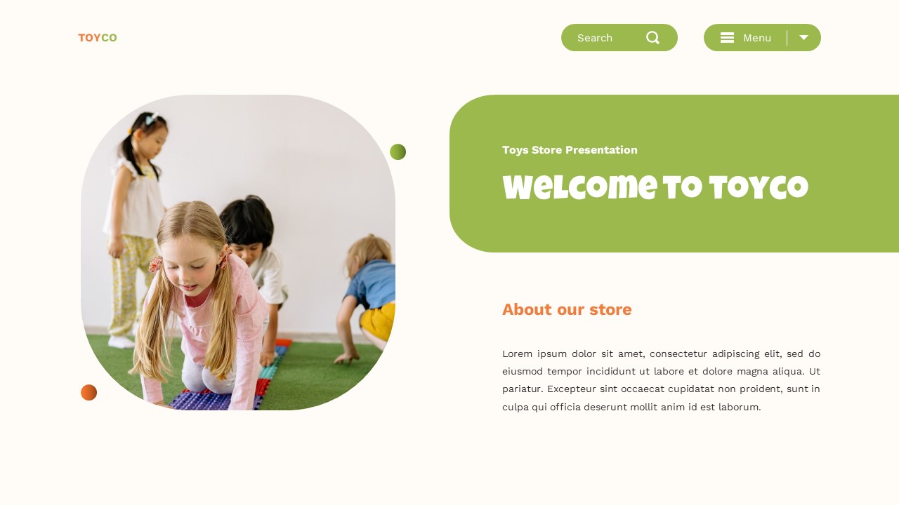 Toyco - Toy Store Powerpoint Templates, Presentation Templates ...