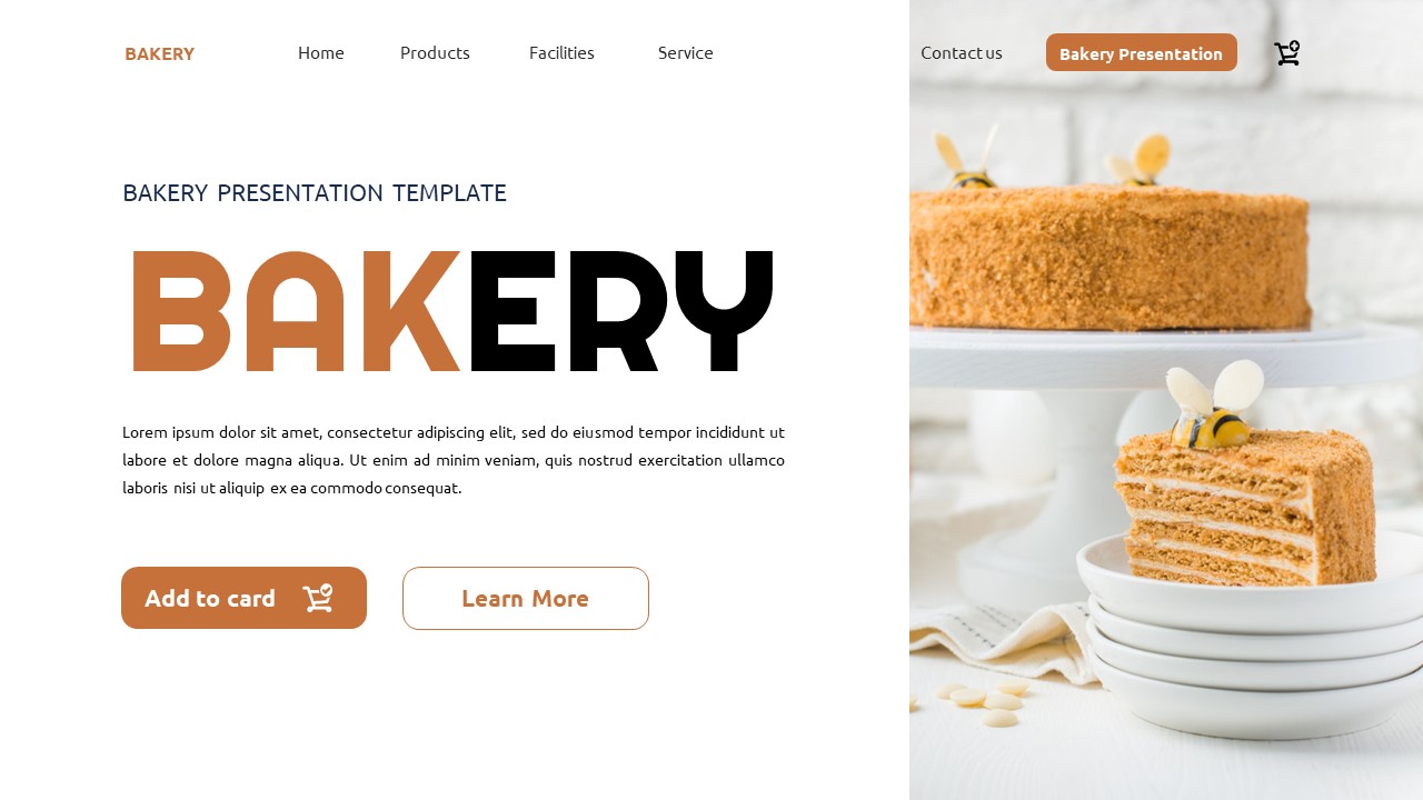 Bakery - Bakery Google Slide Templates, Presentation Templates ...