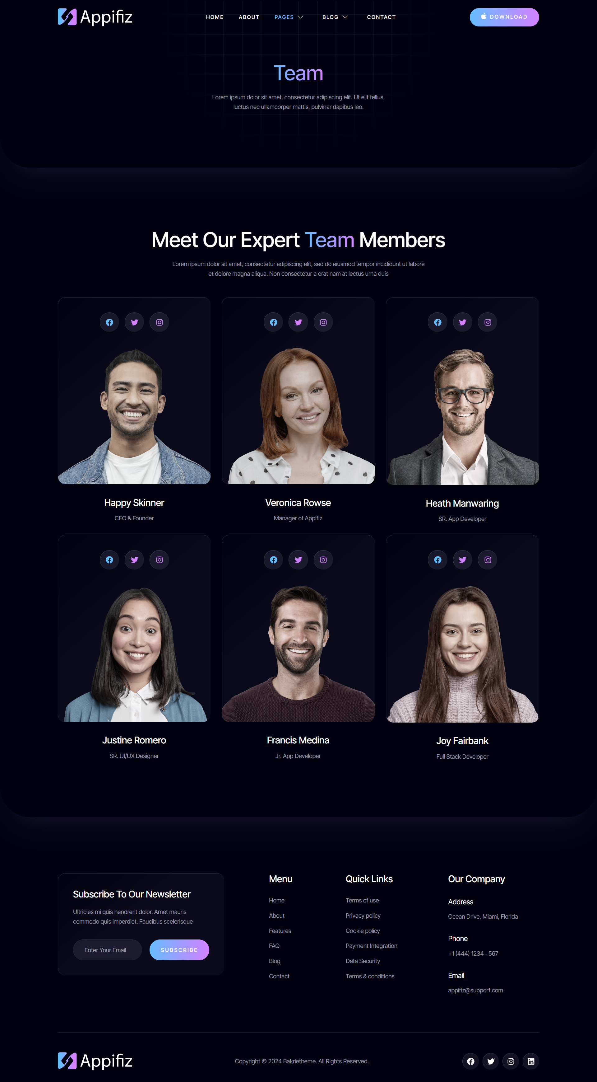 Appifiz - Mobile App & Fintech Startup Elementor Template Kit by ...