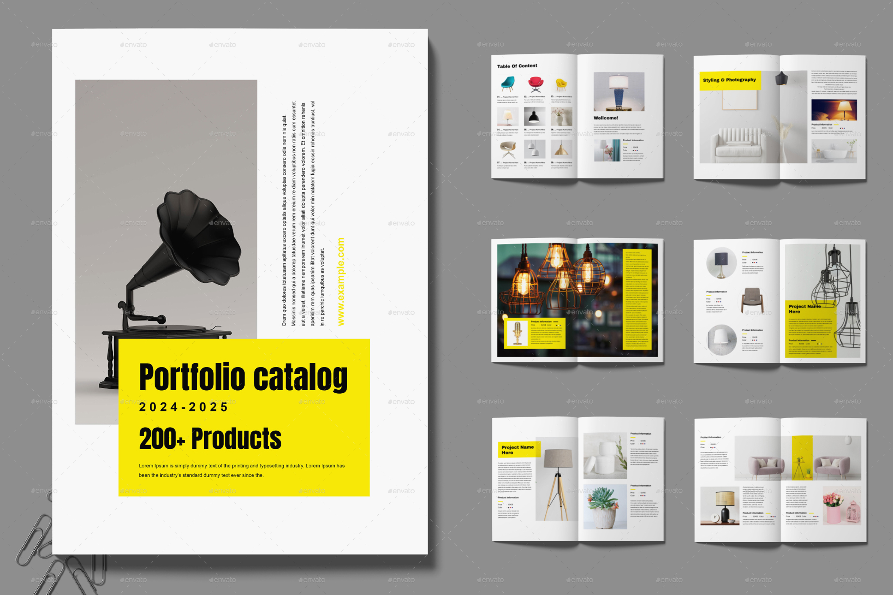 Portfolio Catalog Design Template, Print Templates | GraphicRiver