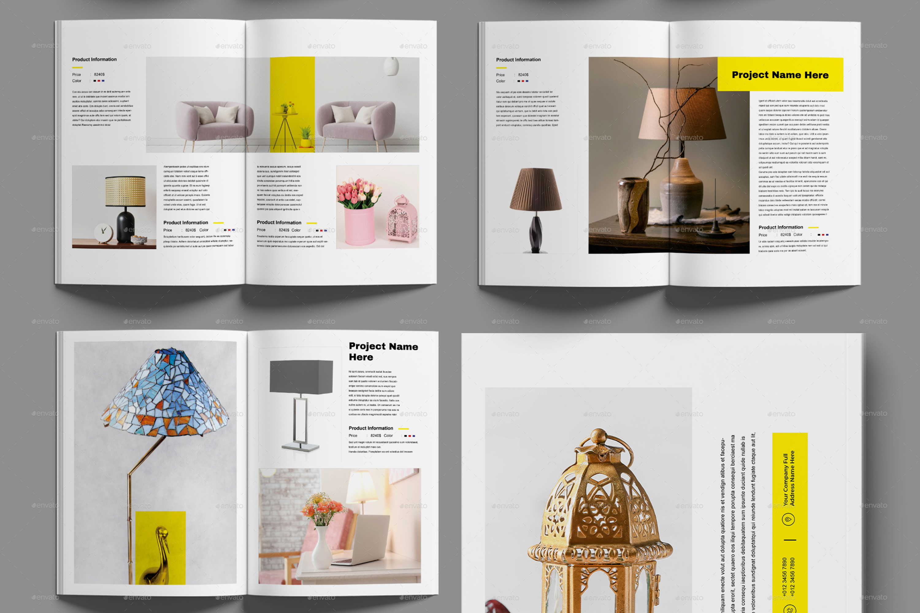 Portfolio Catalog Design Template, Print Templates | GraphicRiver