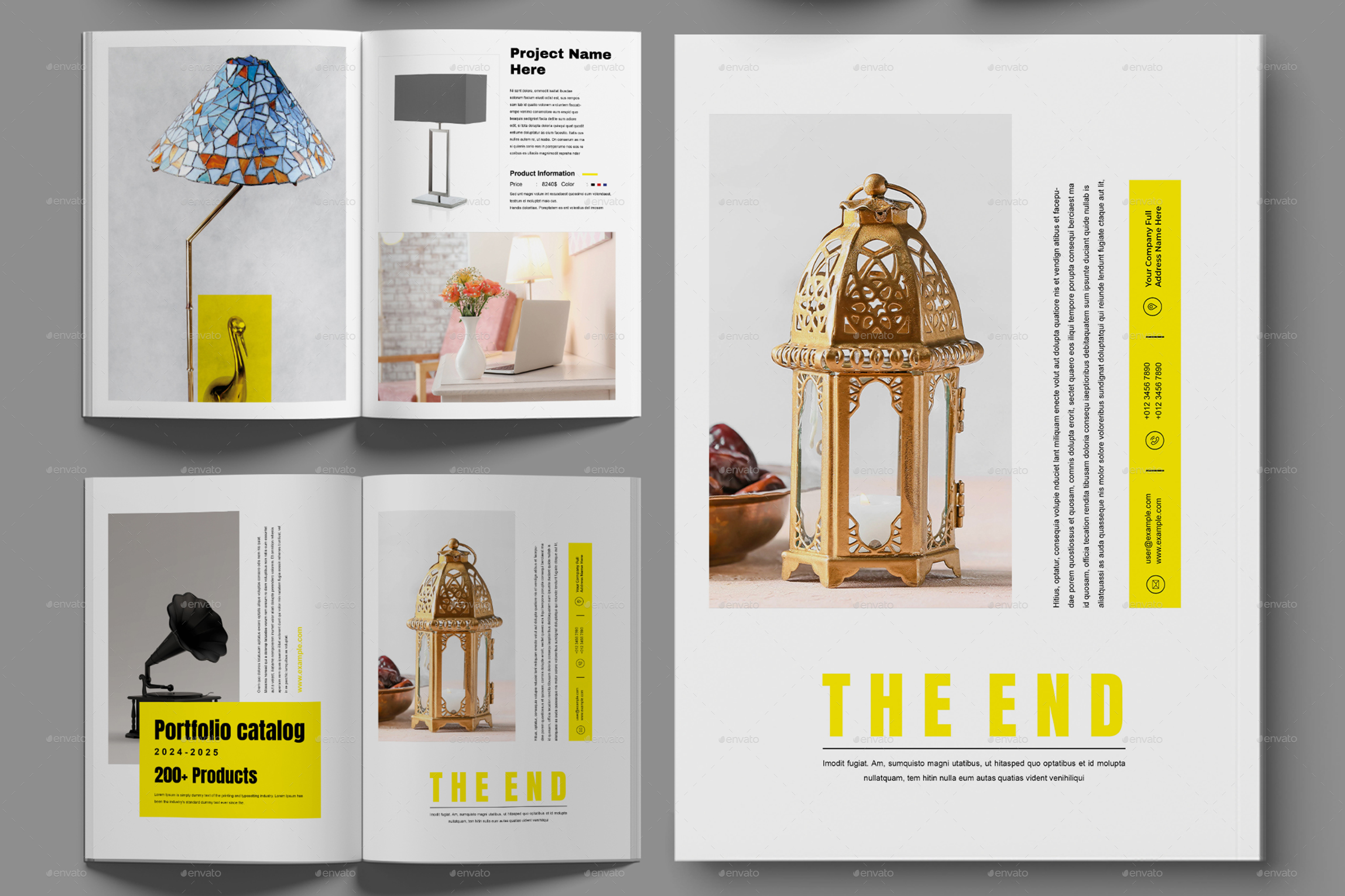 Portfolio Catalog Design Template, Print Templates | GraphicRiver