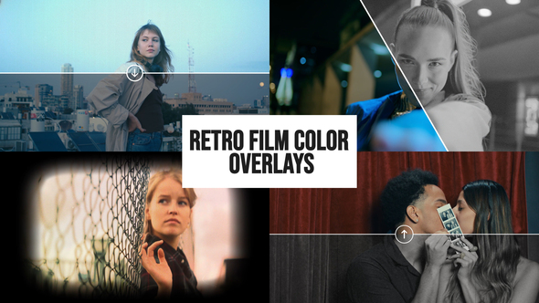 Retro Film Color Overlays, After Effects Project Files | VideoHive