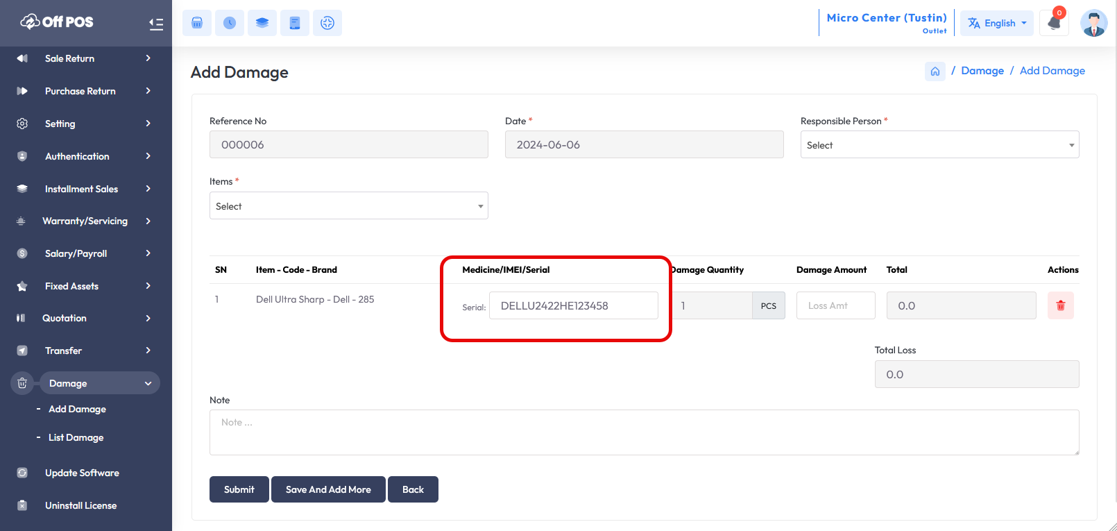 Off POS - Retail POS and Stock Software by doorsoftxyz | CodeCanyon