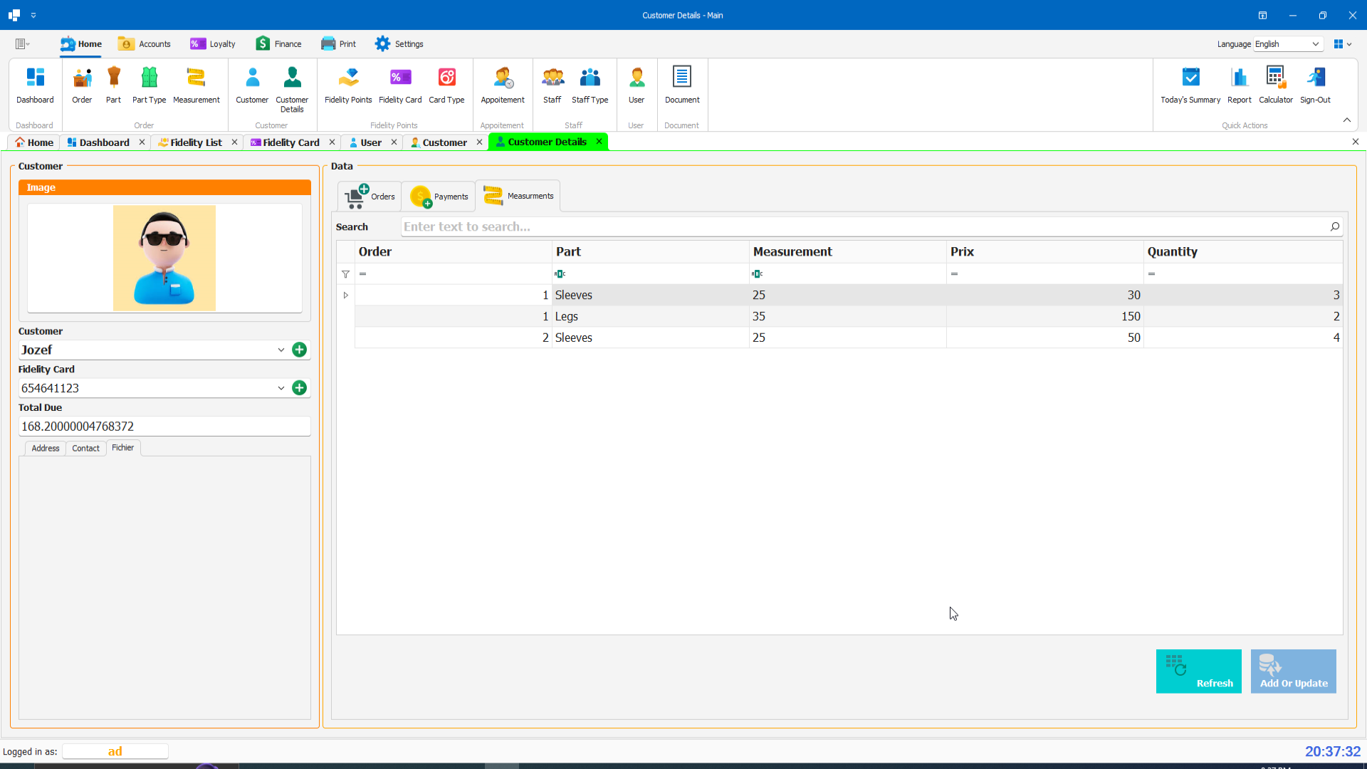 EzziTailor - Tailor Shop Management System by skystudioCode | CodeCanyon