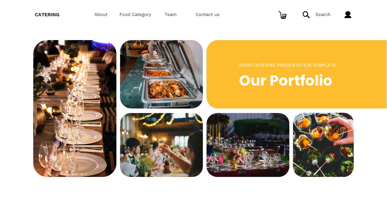 Catering - Food Catering Powerpoint Templates, Presentation Templates