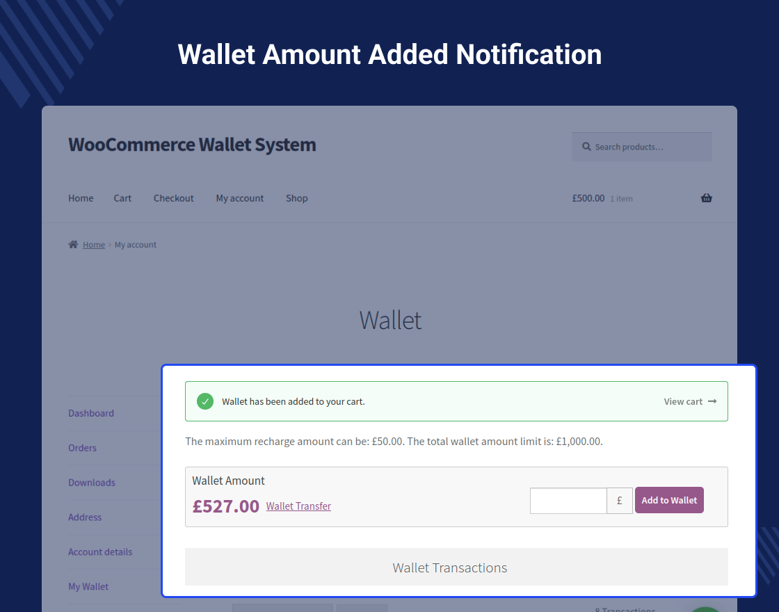 WordPress WooCommerce Wallet System Plugin by Webkul | CodeCanyon