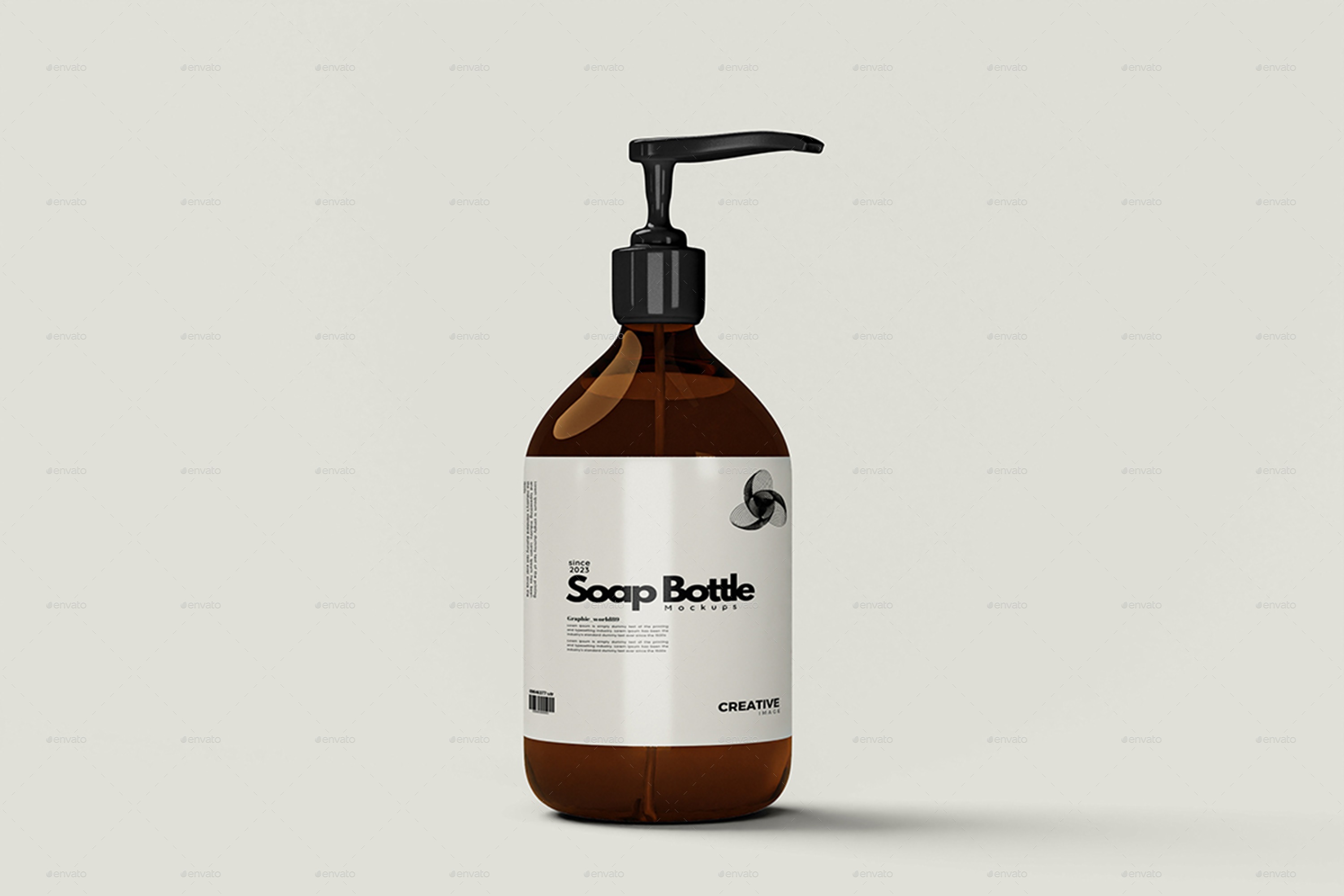 Liquid Soap Bottle Mockup, Graphics | GraphicRiver