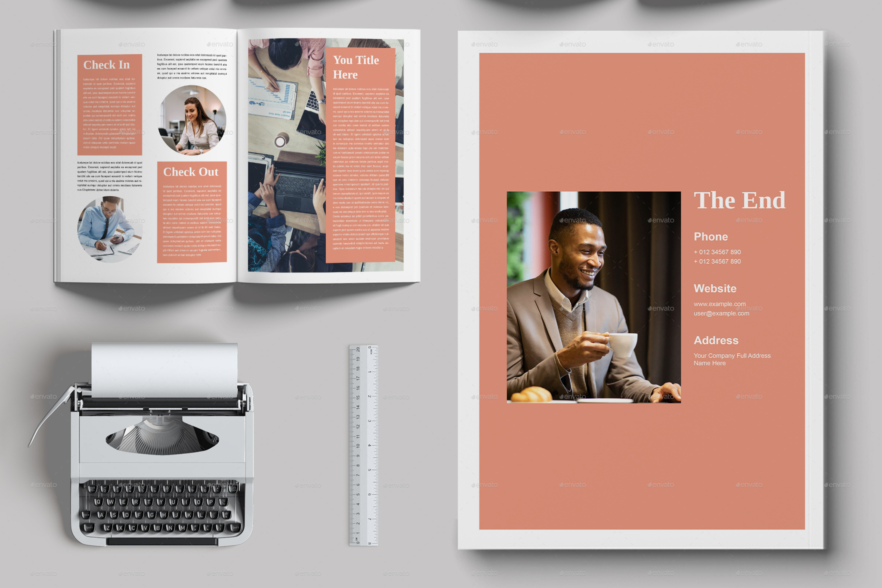 Welcome Book Brochure Design, Print Templates | GraphicRiver