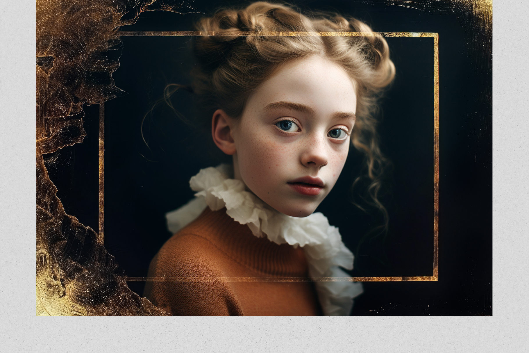 32 Aged Gold Border Effect Photo Overlays, Add-ons | GraphicRiver