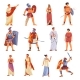 Ancient Rome Characters, Vectors | GraphicRiver