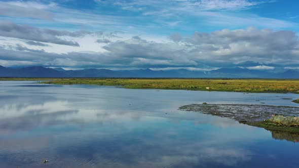 Avacha River Delta on Kamchatka, Stock Footage | VideoHive