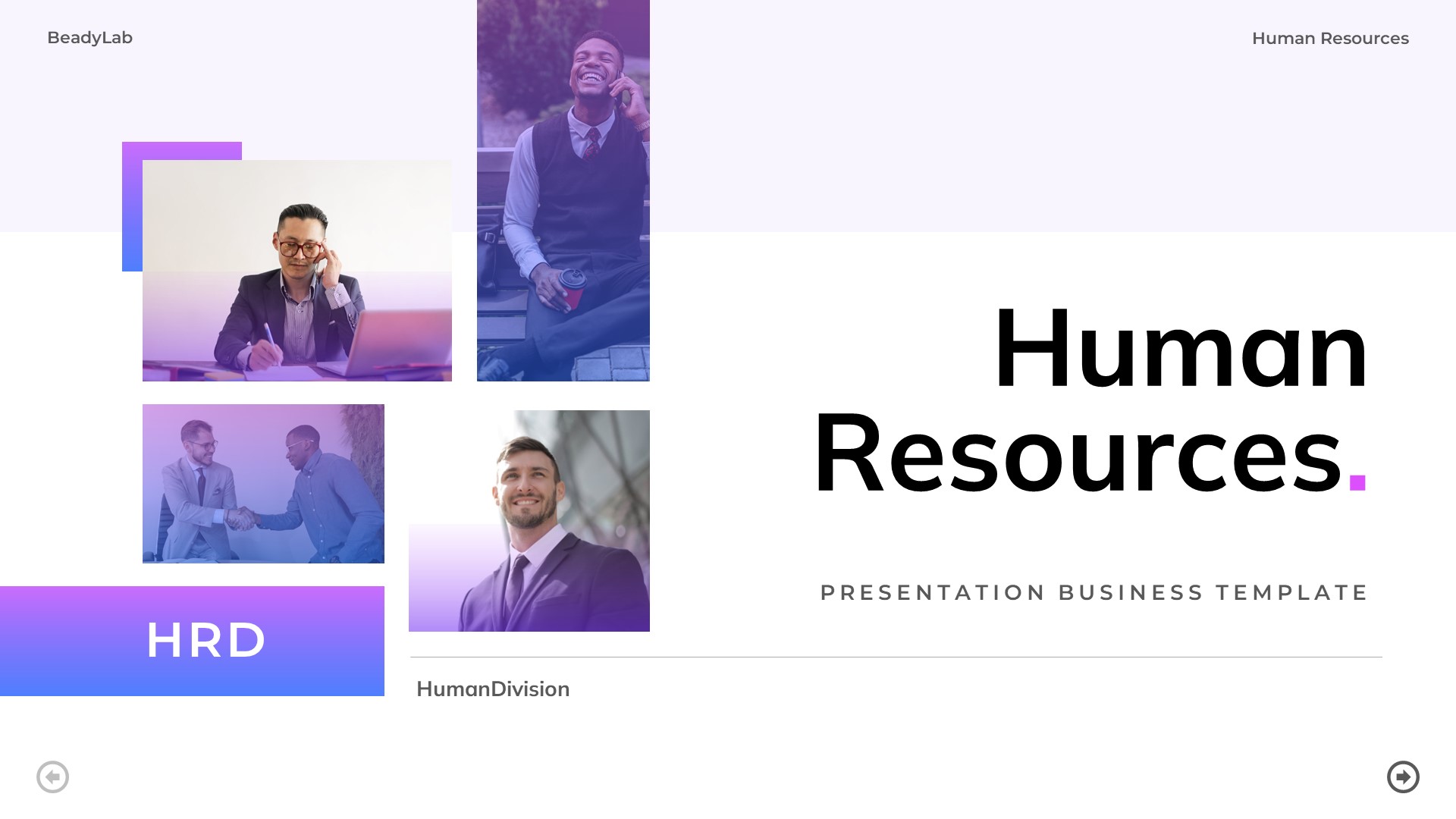 Human Resources - HRD Keynote template, Presentation Templates ...