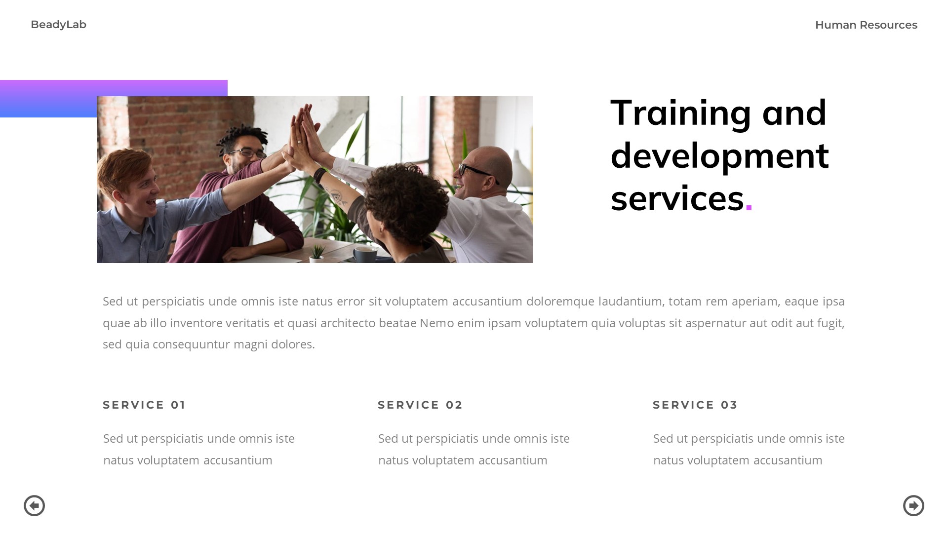 Human Resources - HRD Keynote template, Presentation Templates ...