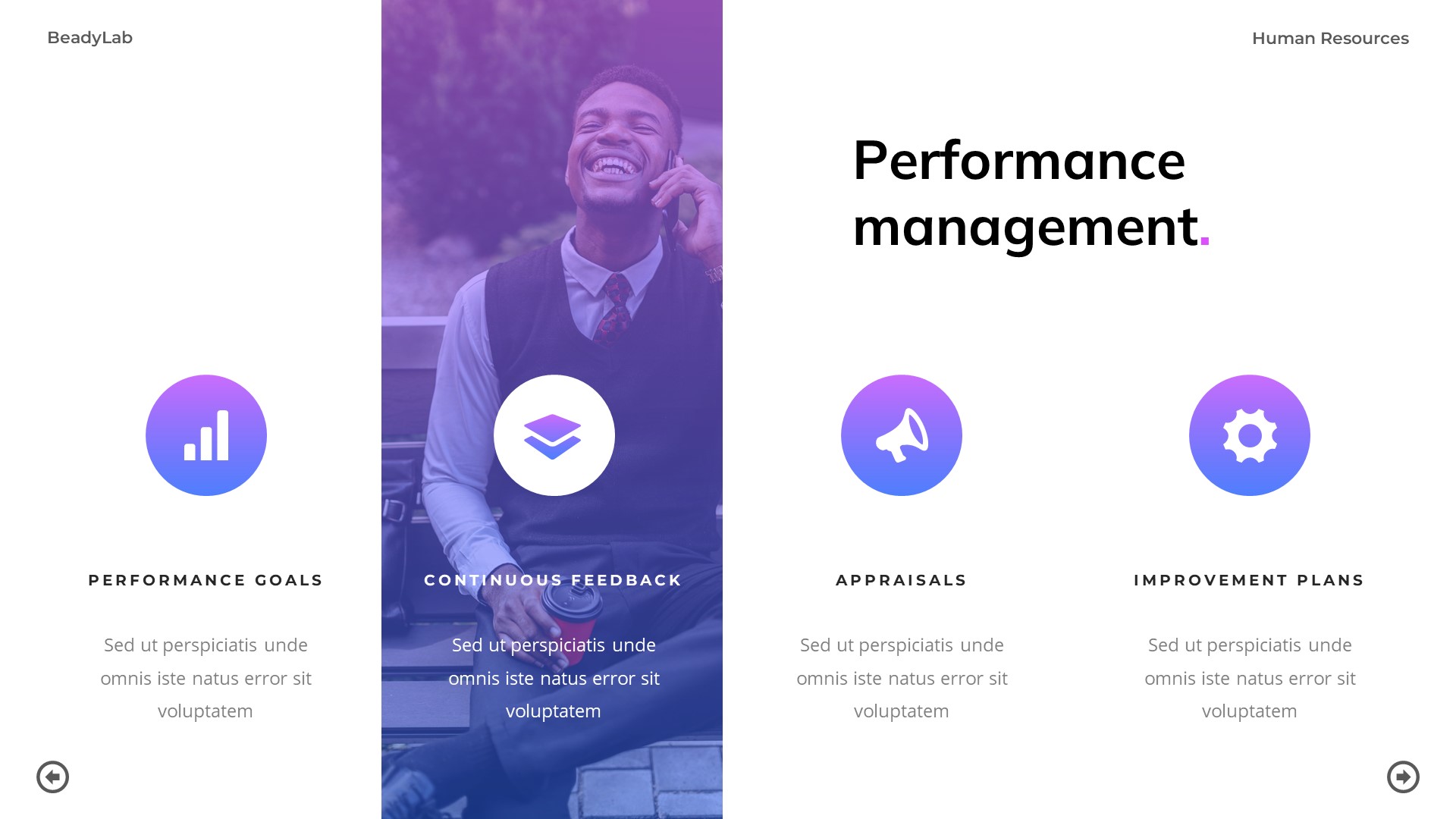 Human Resources - HRD Keynote template, Presentation Templates ...