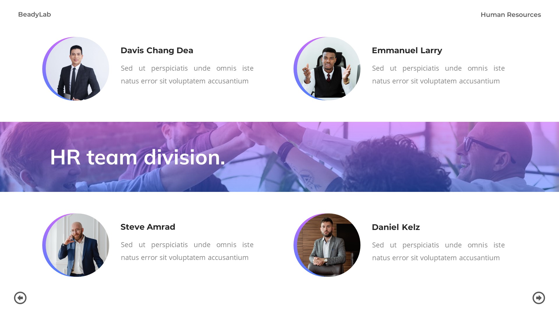 Human Resources - HRD Keynote template, Presentation Templates ...