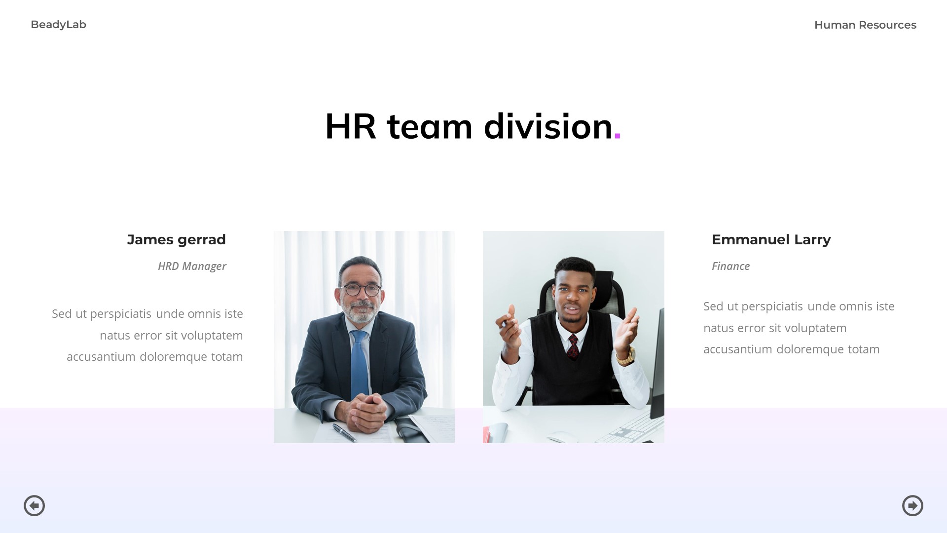 Human Resources - HRD Keynote template, Presentation Templates ...